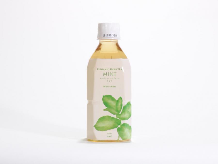 オーガニックハーブティーペットボトル ミント350ml | goosa(グーサ)